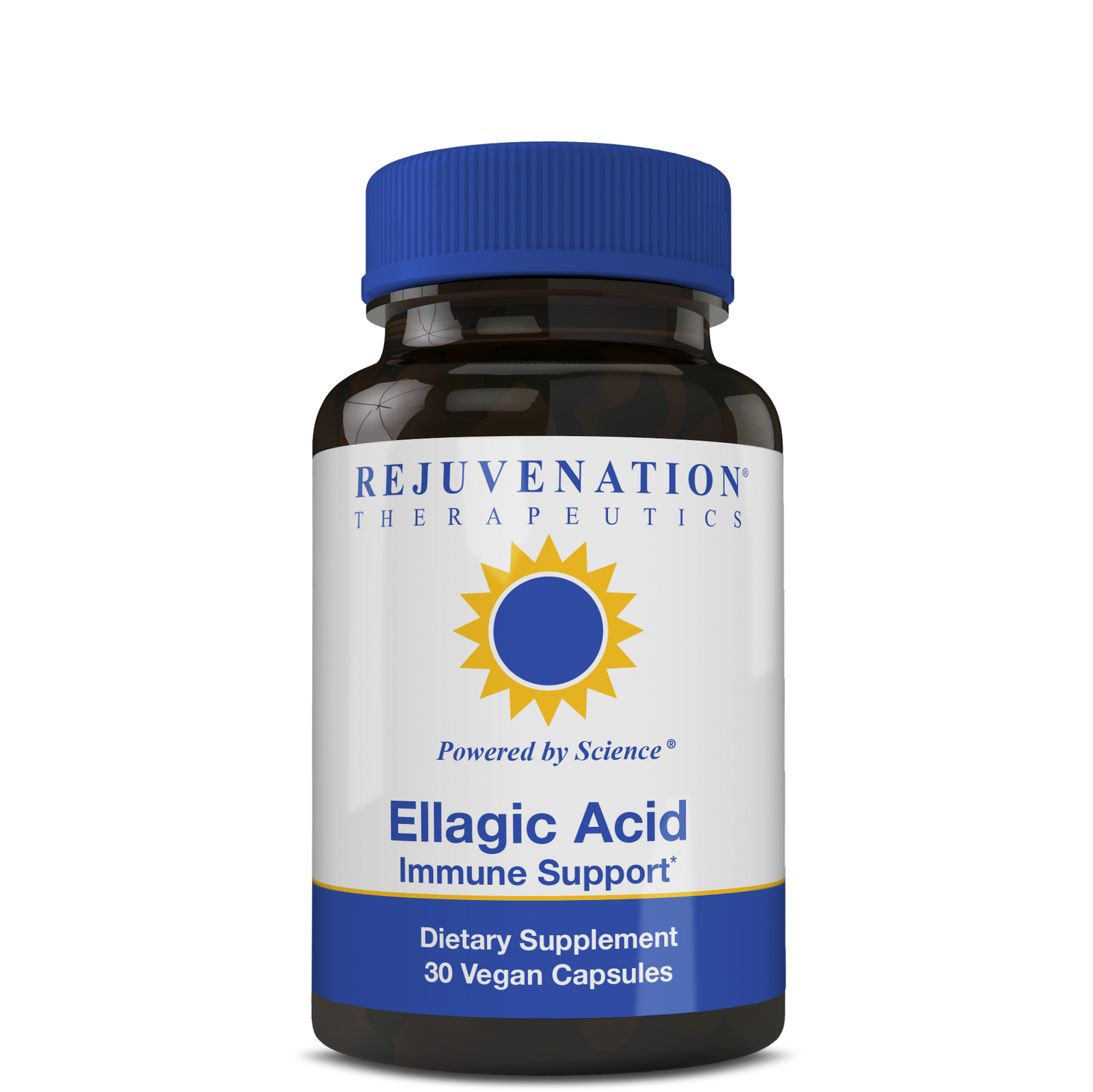Ellagic Acid 250mg, 30 Vegan Capsules, Immune & Vascular Health ...